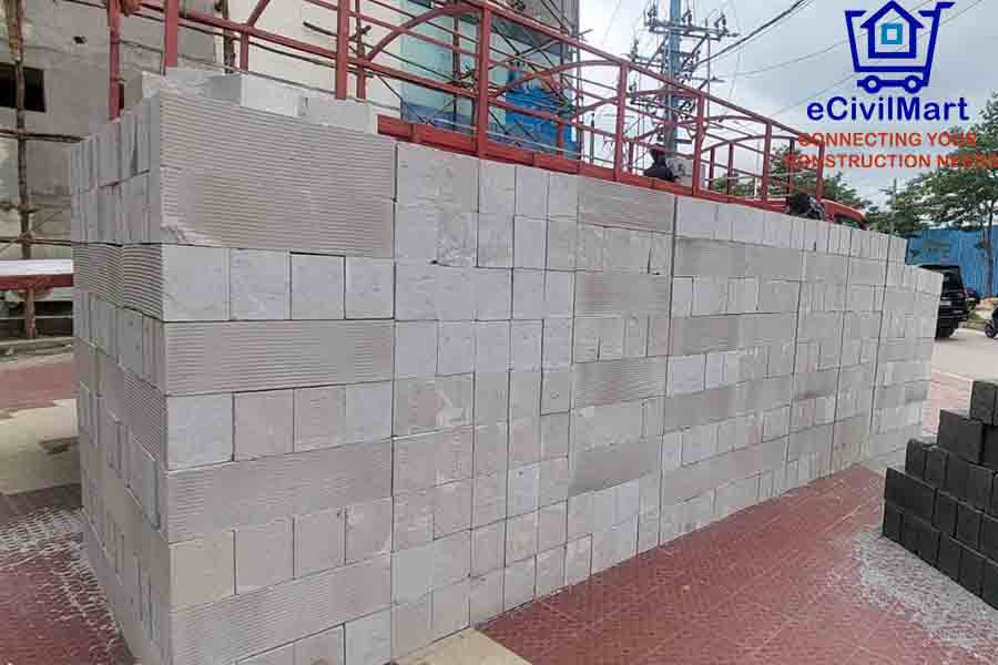 AAC Blocks-Autoclaved Aerated Concrete Blocks - Ecivilmart